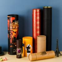 China Custom Printing Round Cardboard Boxes for Eco-Friendly Luxury Essential Oil Packaging for sale