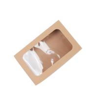 China Eco Friendly Paper Cardboard Pastry and Cookie Boxes with Window Corrugated Board for sale