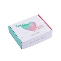 China Custom Logo Printing Eco Friendly Mystery Box Corrugated Packaging Shipping Mailer Box for sale