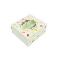 China Custom Size CMYK Printing Handling Glossy Lamination Box for Baking Cookie Packaging for sale