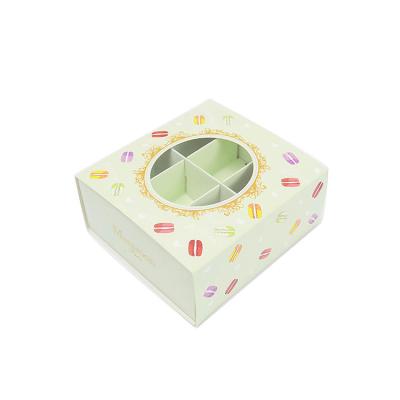 China Custom Size CMYK Printing Handling Glossy Lamination Box for Baking Cookie Packaging for sale