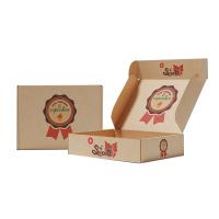 China Food Packaging Box Square Paper Box with Custom Design and Eco Friendly Materials for sale