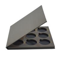 China Non-Toxic Custom Printed Cardboard Makeup Empty Eyeshadow Palette Paper Packaging Box for sale