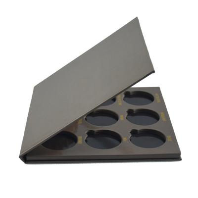 China Non-Toxic Custom Printed Cardboard Makeup Empty Eyeshadow Palette Paper Packaging Box for sale