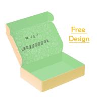 China Custom Logo Printed Cardboard Shipping Boxes for Gift Cloth Packing in Various Sizes for sale