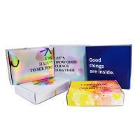 China Corrugated Board Full Color Printed Boxes Jewelry Hat Sunglasses Mailer Packaging Boxes for sale