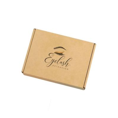 China CMYK Custom Printed Cardboard Boxes For Beauty False Eyelash Packaging And Shipping for sale