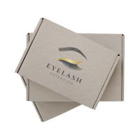 China Custom Order Accepted Non-Toxic Foldable Paper Packaging Box for Eyelashes Industrial for sale