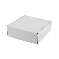 China Folders Custom Logo Clothing Shoes Packaging White Corrugated Cardboard Box For Shipping for sale