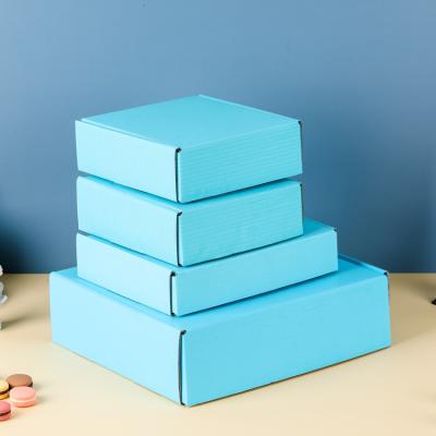 China Corrugated Paper Mailer Box Express Custom Clothing Shipping Boxes for sale
