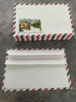 China Custom White Paper Envelope Pearl Paper Business Envelopes Cardboard Envelope for sale