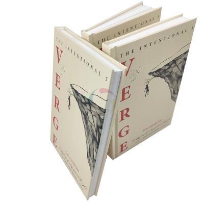 China Book printing, hardcover black and white printing, hardcover novel book printing for sale