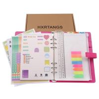 China Custom Printing Hardcover A5 Spiral Paper Notebook Diary Journal Agenda Planner Notebook for sale