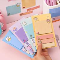 China 2025 Style Eco Friendly Unique Sticky Notes Paper Sticky Memo Notes Kawaii Memopad Sticky Note Sets With Printing Logo for sale