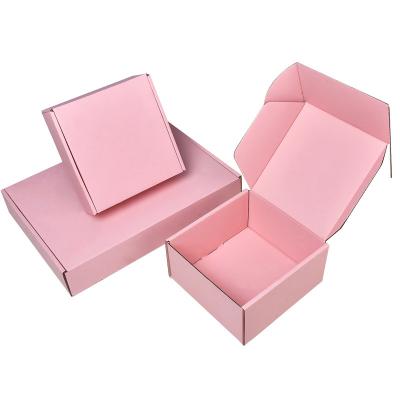 China Custom Logo Recycled Cardboard Zipper Tear Strip Mailer Packaging Shipping Box Custom Print Ecommerce Corrugated Paper Tea Boxes for sale