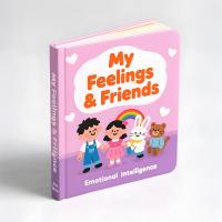 China Recyclable Paper Children Kids Baby Early Learning Educational Hardcover Books Publishing Service Custom Board Book Printing for sale