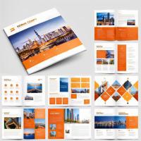 China Most Popular Custom Hardcover Printed Book Leaflet Catalog Brochure Magazine Printing Service of the Year for sale