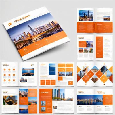 China Most Popular Custom Hardcover Printed Book Leaflet Catalog Brochure Magazine Printing Service of the Year for sale