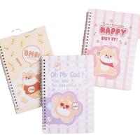 China Notebook Original Spiral Wire Notebooks With a Gel Cover Student Notebook for sale