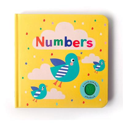 China New Baby Numbers Touch and Feel Playbook Education Books Printing for Children's for sale