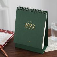 China Yearly Wire Binding Promotional Table Daily Personalized Desktop Custom Desk Calendar Paper Office Offset Printing Custom Size for sale