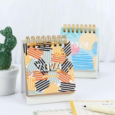 China 2026 New Product Wholesale Monthly Wall Calendars Custom Cmyk Full Colors 365 Days Desk Advent Calender Table Printing Calendar for sale