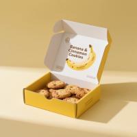 China Eco-Friendly Custom Food Paper Box Mailer Paper Boxes Folding Paper Treat Boxes for Cake Biscuit Cookie for sale