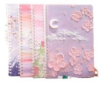 China A5 Papeleria Spiral Notebook Thickened Horizontal Line Notepad Student Stationery Oil Painting Journal Notebooks Planner for sale