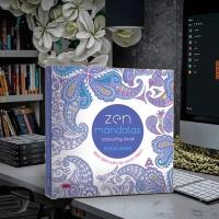 China Children's Calming Drawing Art Book Hand-Painted Picture Book with Fancy and Offset Paper Printed Cardboard Material for sale