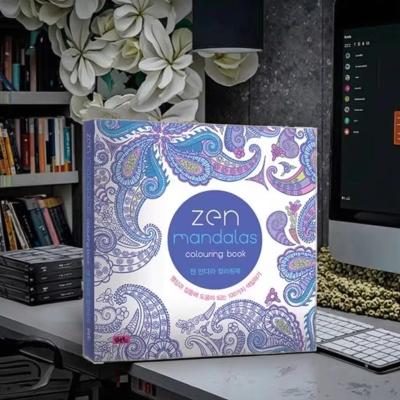 China Children's Calming Drawing Art Book Hand-Painted Picture Book with Fancy and Offset Paper Printed Cardboard Material for sale