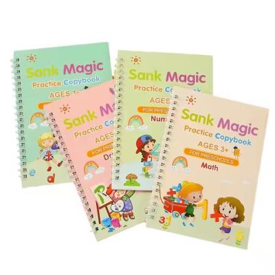 China French Handwriting Writing Copybook Reusable Calligraphy Educational Children's Notebook Practice Tools for sale