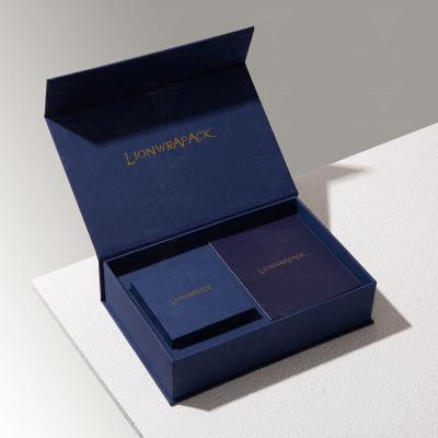 China Wholesale Jewelry Gift Set Flip-Top Magnetic Closure Box, Velvet Bag & Card Sustainable Packaging Bulk for sale
