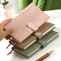 China High Quality A6 English Self-Fillable Notebook Hardcover Student Diary Note Book with 100 Inner Sheets for sale