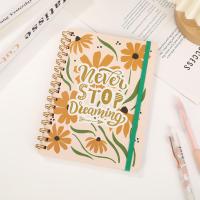 China A5 Coil Notebook with High Quality Exterior and Modern Design Featuring Horizontal Inner Pages for sale