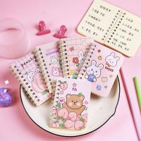 China Mini Notebooks Cute Cartoon Small Pocket Notebook Small Notepad Journal Portable Note Book Memo Books Mini Journal Notepad for sale