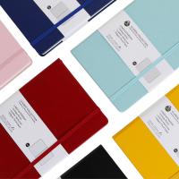 China High Quality Business Office Lined Personalized Printed Note Book PU Leather Custom A5 Hardcover Journal Notebook With Logo for sale
