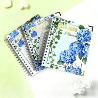 China Custom Printing Spiral Paper Note Book Diary Journal Agenda Daily Weekly Monthly Organizer Planner Notebook for sale