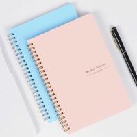China Customizable Journal Planner Spiral Note Book Printing A5 A6 B5 Agenda Diary Softcover Spiral Notebook Printing for sale