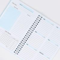 China Customizable Journal Planner Spiral Note Book Printing A5 A6 B5 Agenda Diary Softcover Spiral Notebook Printing for sale