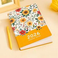 China Wholesale New Design Customized Hot Sale Notebook With String A5 A6 Hardcover Thread Sewing Perfectly Hardbound Notebook for sale