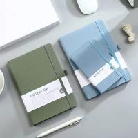 China Factory Direct Sale Office Journal Notebooks for Students A4 Custom Logo Fabric Leather Notebook for sale