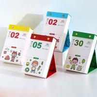 China High Quality Professional Customized Personal Printing Full Color Perforated Easy Tear Daily Stand Desk Calendar with 365 Days for sale