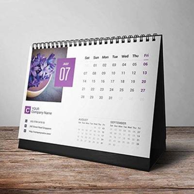 China Custom Logo Year-Round Reusable 365-Day Desk Calendar Durable Office Organizer Display Decoration Convenient Factory Wholesale for sale