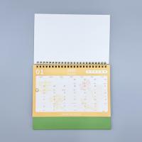 China 2026 High Quality Customized Size Calendar Printing Full Coloring Desk Calendar for sale
