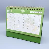China 2026 High Quality Customized Size Calendar Printing Full Coloring Desk Calendar for sale