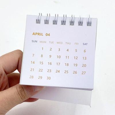 China Printing 365 Dyas Calendar Custom Personalized Schedule Organizer Desk Top Calendar Office Gift for sale