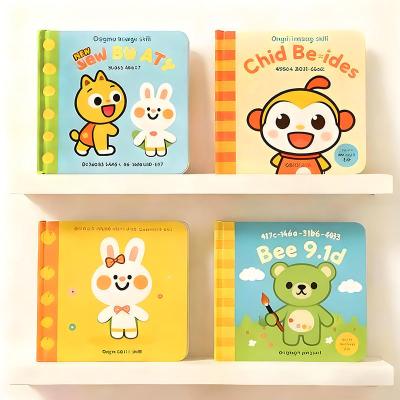 China Custom Hardcover Board Book Printing Services Children Book for sale