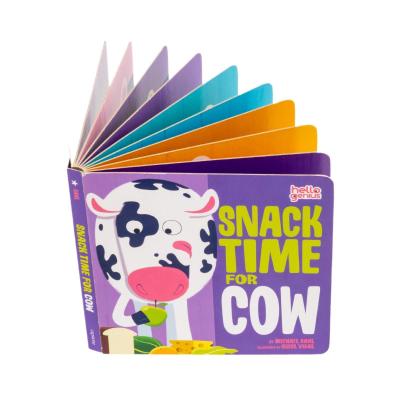 China Custom Printed Hardcover Board Books Color Picture Books Cross-border Foreign Trade Children's Board Books Framed Books for sale