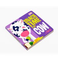 China Custom Printed Hardcover Board Books Color Picture Books Cross-border Foreign Trade Children's Board Books Framed Books for sale