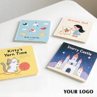 China Custom Print on Demand Book Hard Cover Children Board Books Printing Service Hardcover Child Kids Story Cardboard Books Print for sale